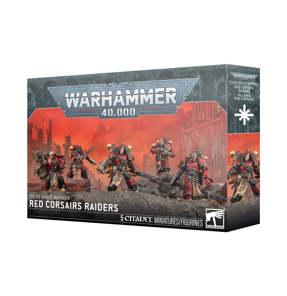 Chaos Space Marines: Red Corsairs Raiders | Warhammer 40,000 – Gamescape