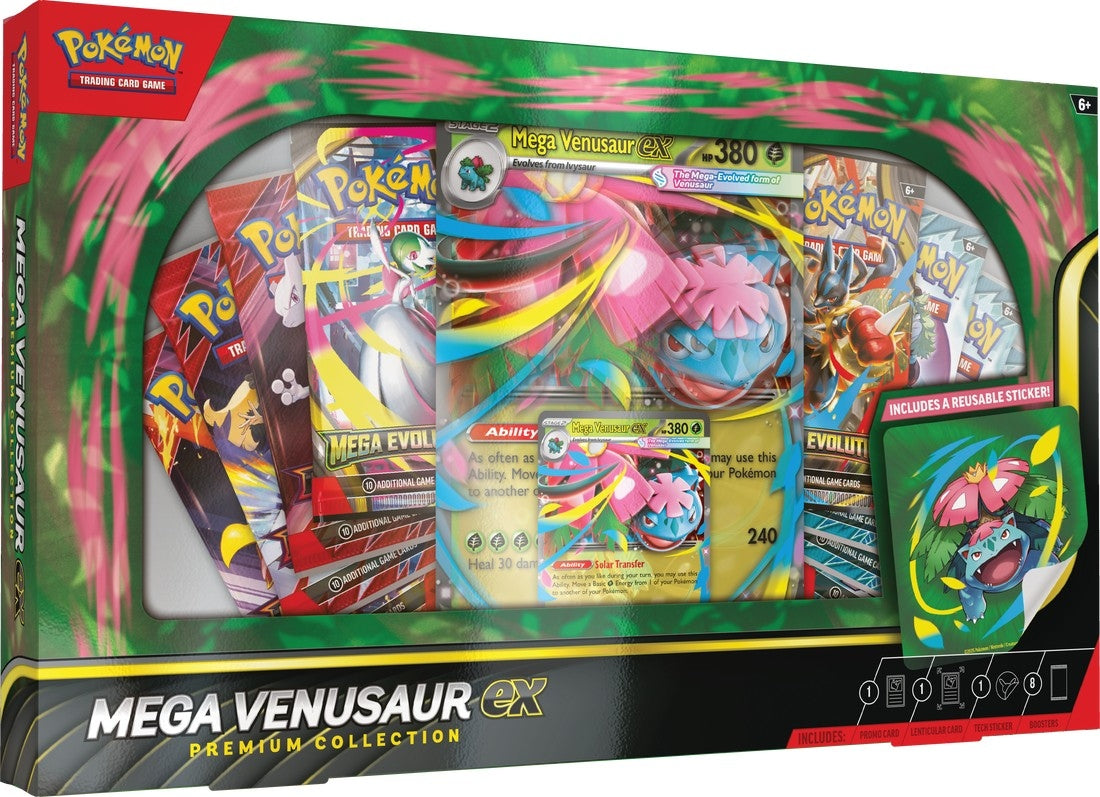 Pokémon TCG: Mega Venusaur ex Premium Collection – Gamescape