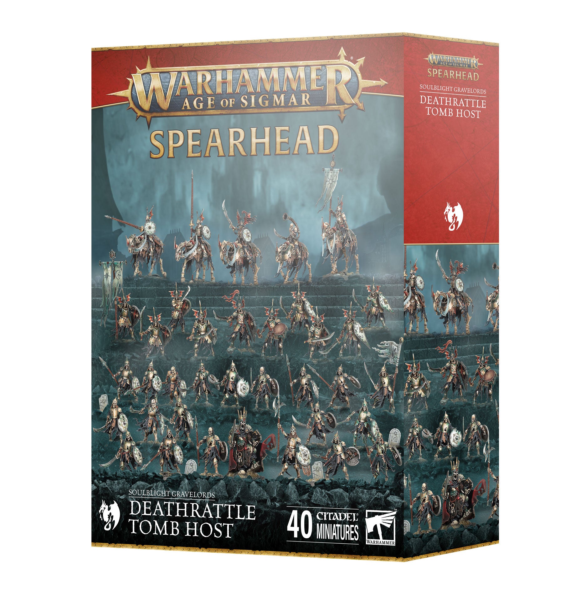 Soulbright Gravelords: Spearhead - Deathrattle Tomb Host | Warhammer A ...