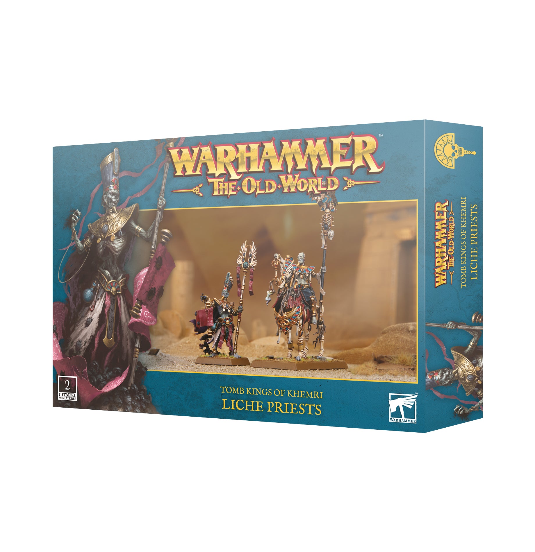 Tomb Kings of Khemri: Liche Priests | Warhammer the Old World – Gamescape